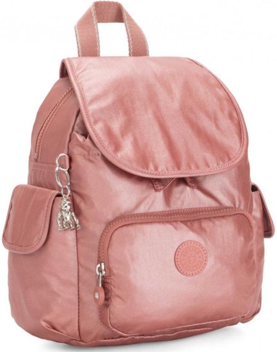 Kipling City Pack Mini Rugzak - Metallic Rust | bol.com