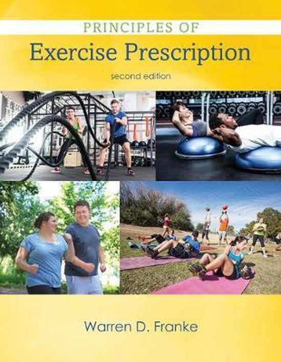Principles of Exercise Prescription, Warren Franke | 9781792406720 ...