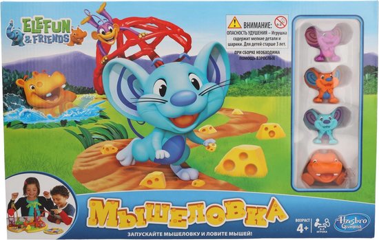 Hasbro Elefun & Friends Mousetrap Board Game | Games | bol.com