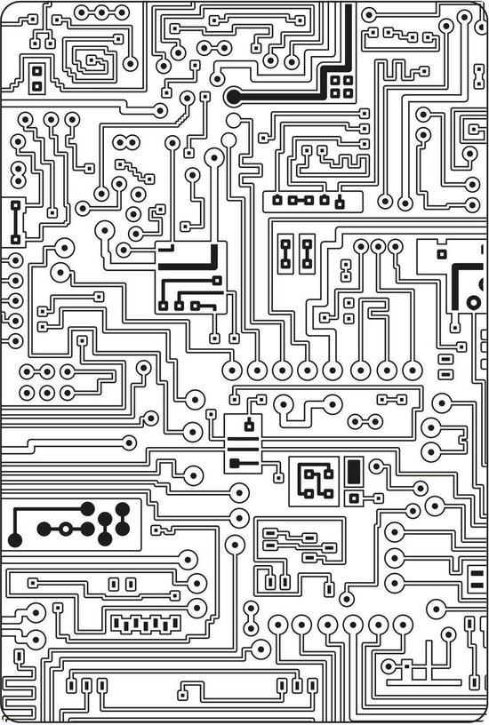Sizzix Embossing Folder - Multi-Level TextuRood Impressions - Circuit | bol.com