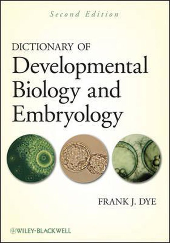Dictionary of Developmental Biology and Embryology | 9780470905951 | Fj ...