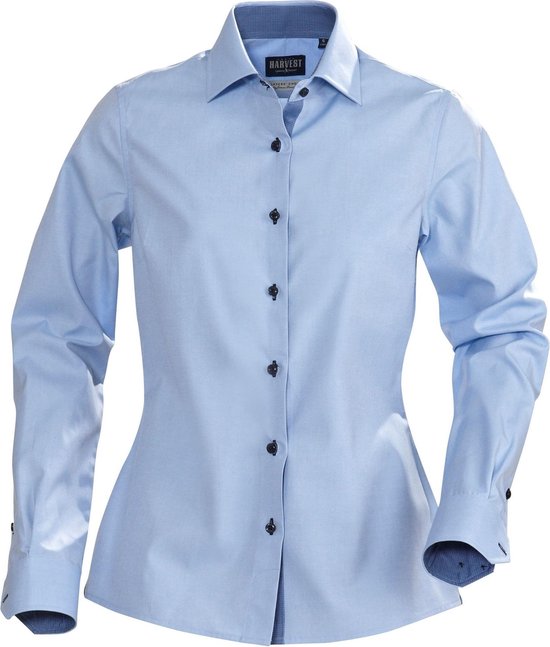 James Harvest HEMD BALTIMORE WOMAN 2123020 - Lichtblauw - M | bol