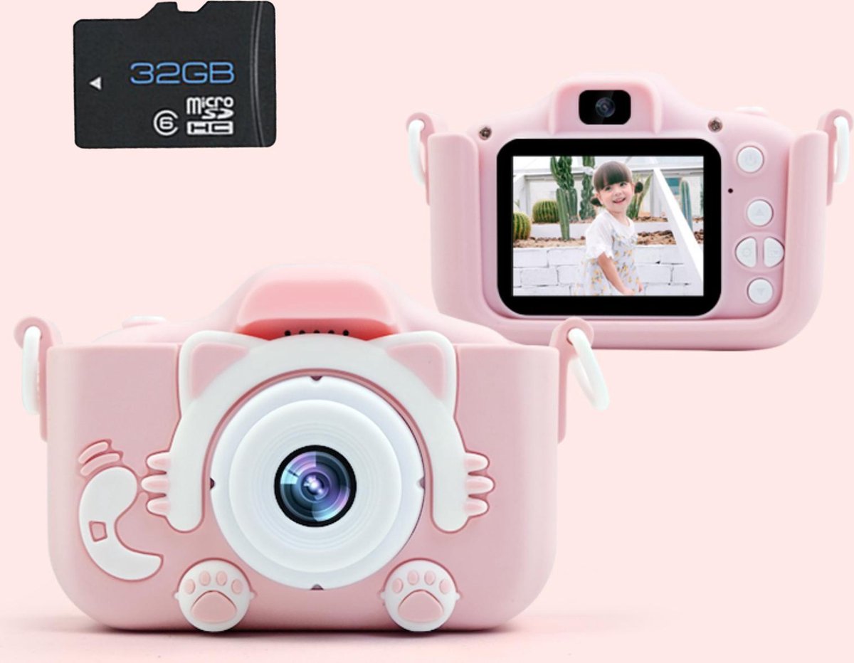 Good Kids Kindercamera - Fototoestel voor Kinderen - Kinder Camera ...