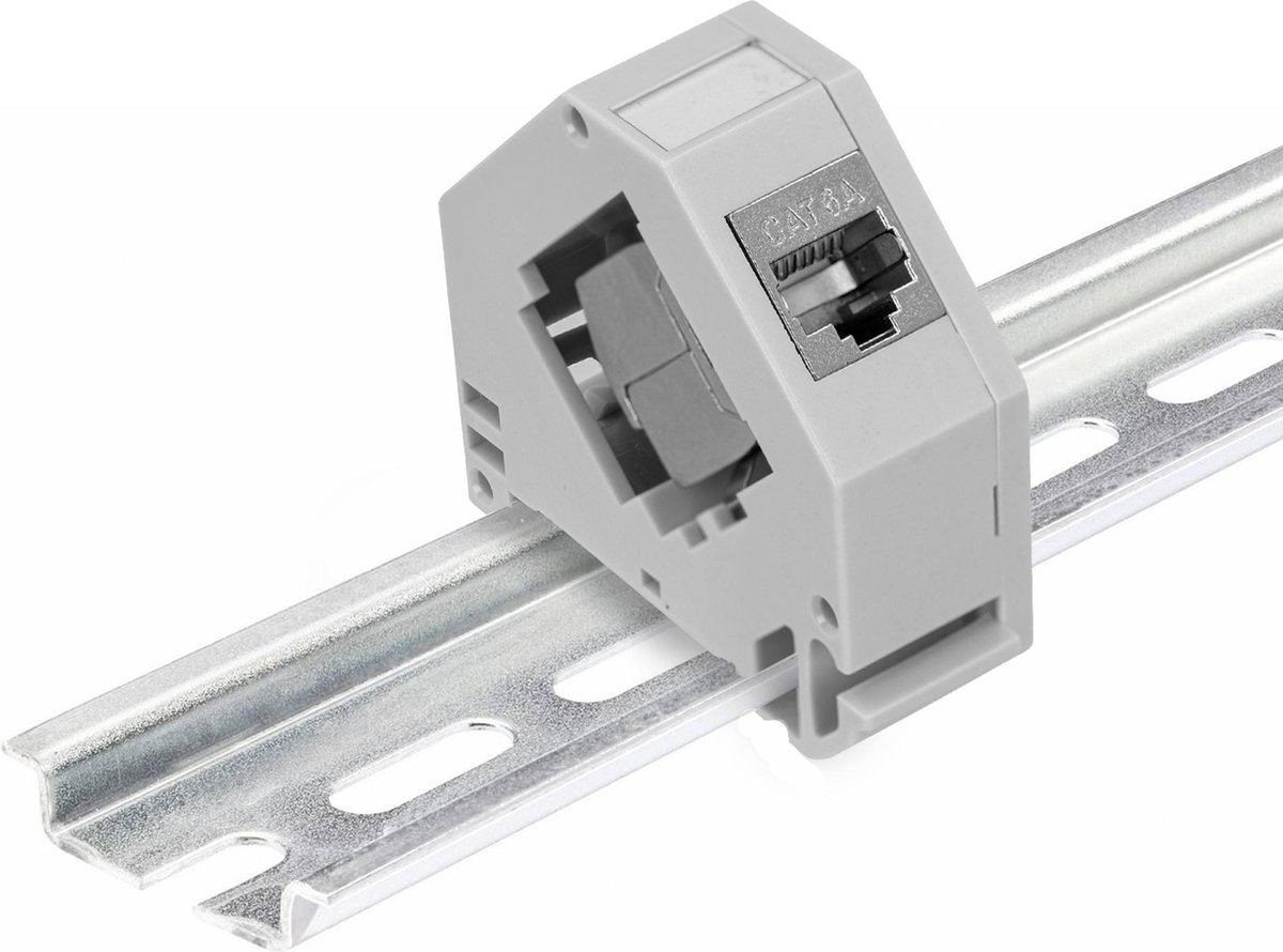 kwmobile 2 keystone adapters voor CAT6A kabels - Set van 2 keystone ...