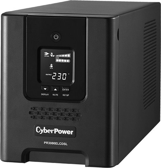 CyberPower PR3000ELCDSL UPS Line-interactive 3 kVA 2700 W 9 AC-uitgang ...