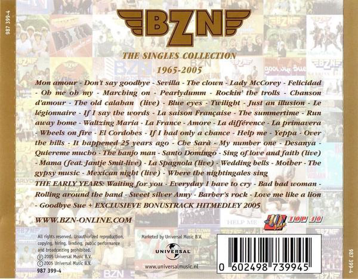 The Singles Collection, Bzn | CD (album) | Muziek | bol