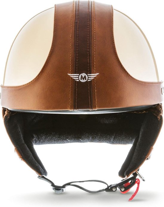 MOTO D23 braincap, halve helm, pothelm voor scooter en motor, XL, hoofdomtrek 61-62cm | bol.com