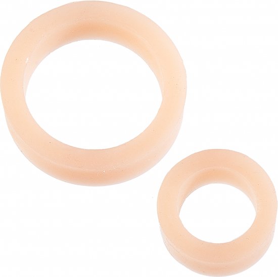 Doc Johnson The C-Rings - Cock Ring Set flesh | bol.com