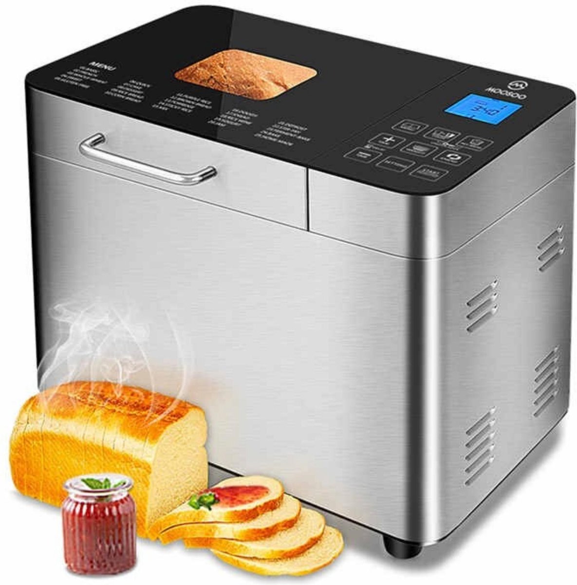 LORIOTH® Professionele Broodbakmachine - Thuis bakken - Broodrooster ...