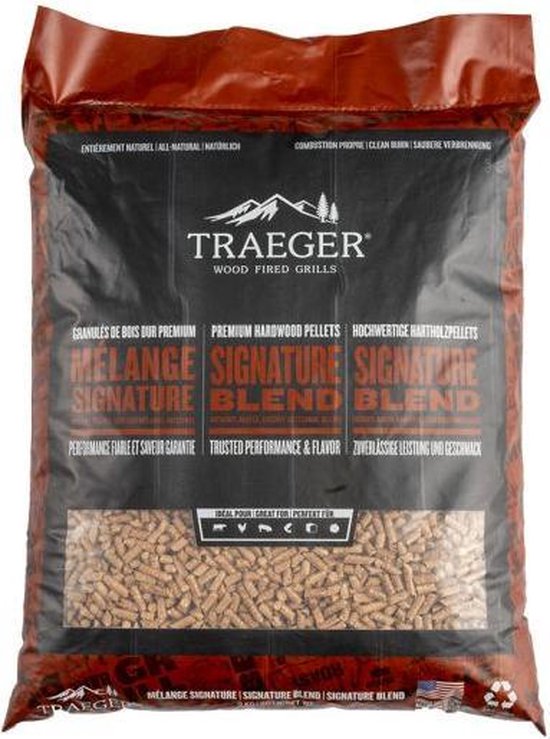 Traeger - Grill - Pellets - Signature - Blend - 9kg | bol.com