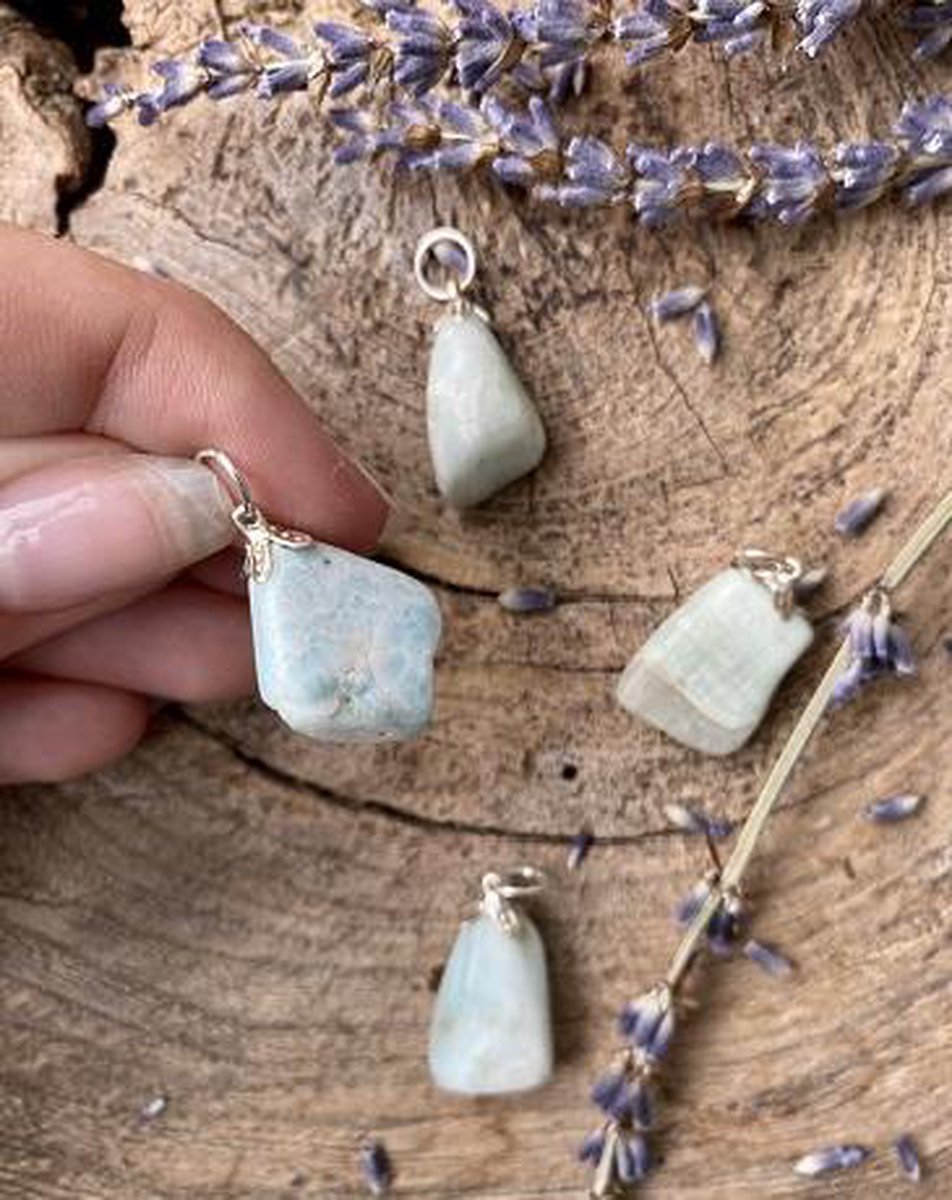 Ruben Robijn Hemimorfiet edelsteen hanger | bol.com