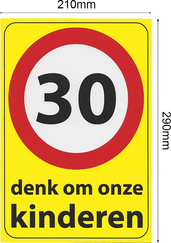 Kliko stickervel - 30 KM Denk om onze kinderen - container sticker ...