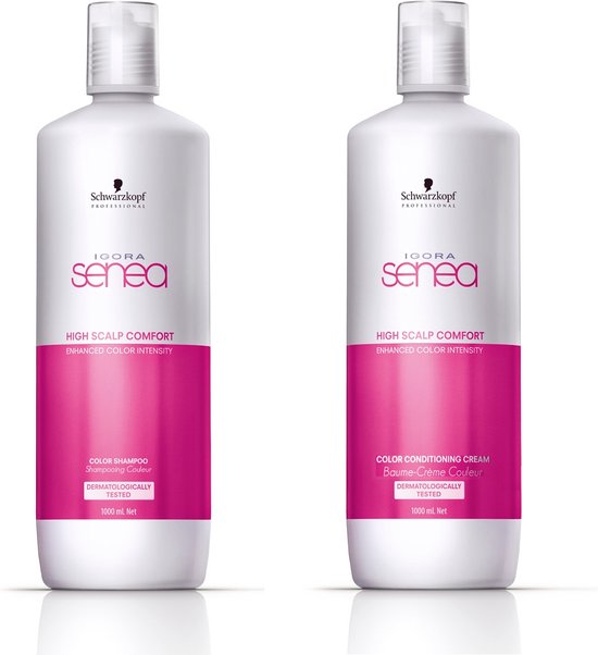 Schwarzkopf Professional IGORA senea Color Shampoo 1000ml + Color ...