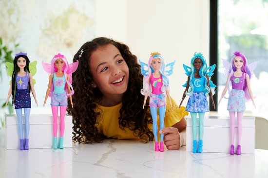 Barbie Color Reveal Regenbooguniversum - Barbie pop - Modepop | bol