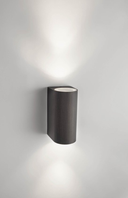 WiZ Nightingale Wandlamp voor Buiten Up & Down (Roestbruin ...