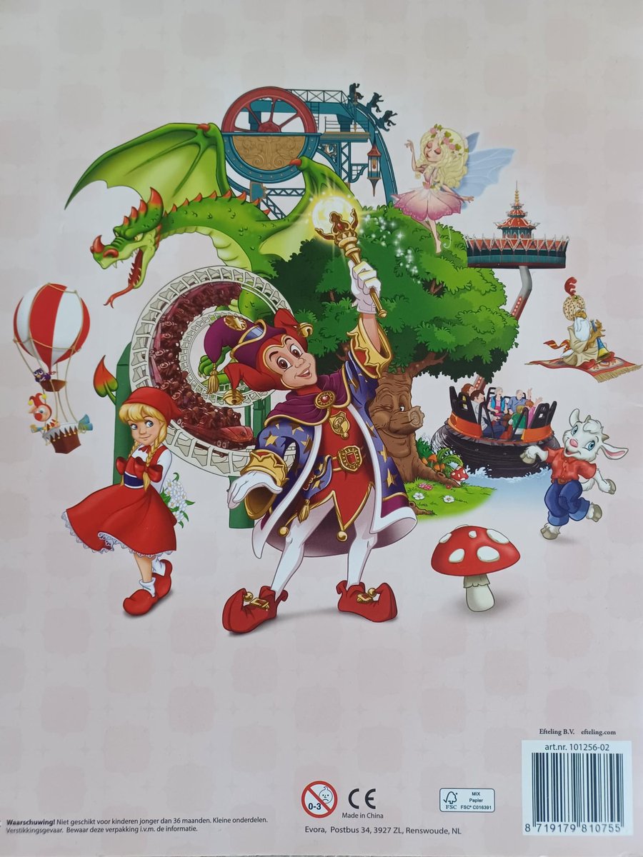 Efteling Het Enige Echte Doeboek | bol.com