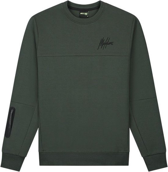 Malelions Sport Counter Sweater Dark Green Maat XXL | bol