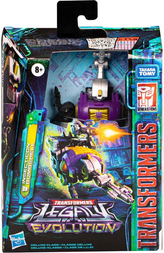 Transformers - Generations Legacy Evolution Deluxe Class Action Figure Insecticon... | bol