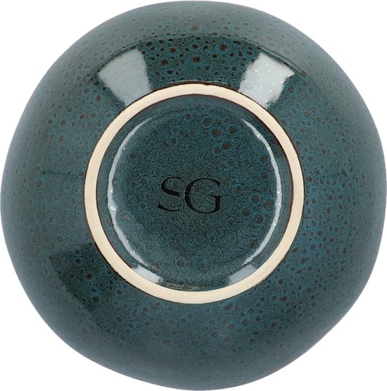 6 stuks Soepkommen Jade Groen - diep bord Reactive Glazing Aardewerk | bol