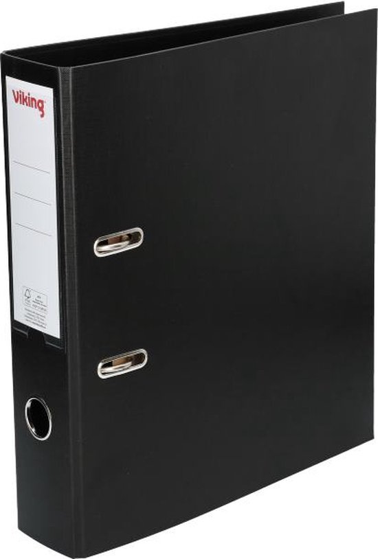 Ordner / ringmap 2 rings zwart | bol
