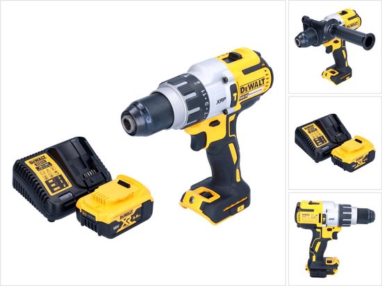 DeWalt DCD 996 P1 accu klopboormachine 18 V 95 Nm borstelloos + 1x ...