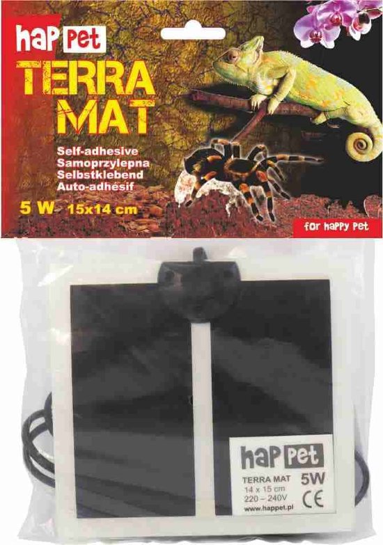Happet G307 - Terrariumverlichting - Reptielen - Terra Mat - Heat Mat ...