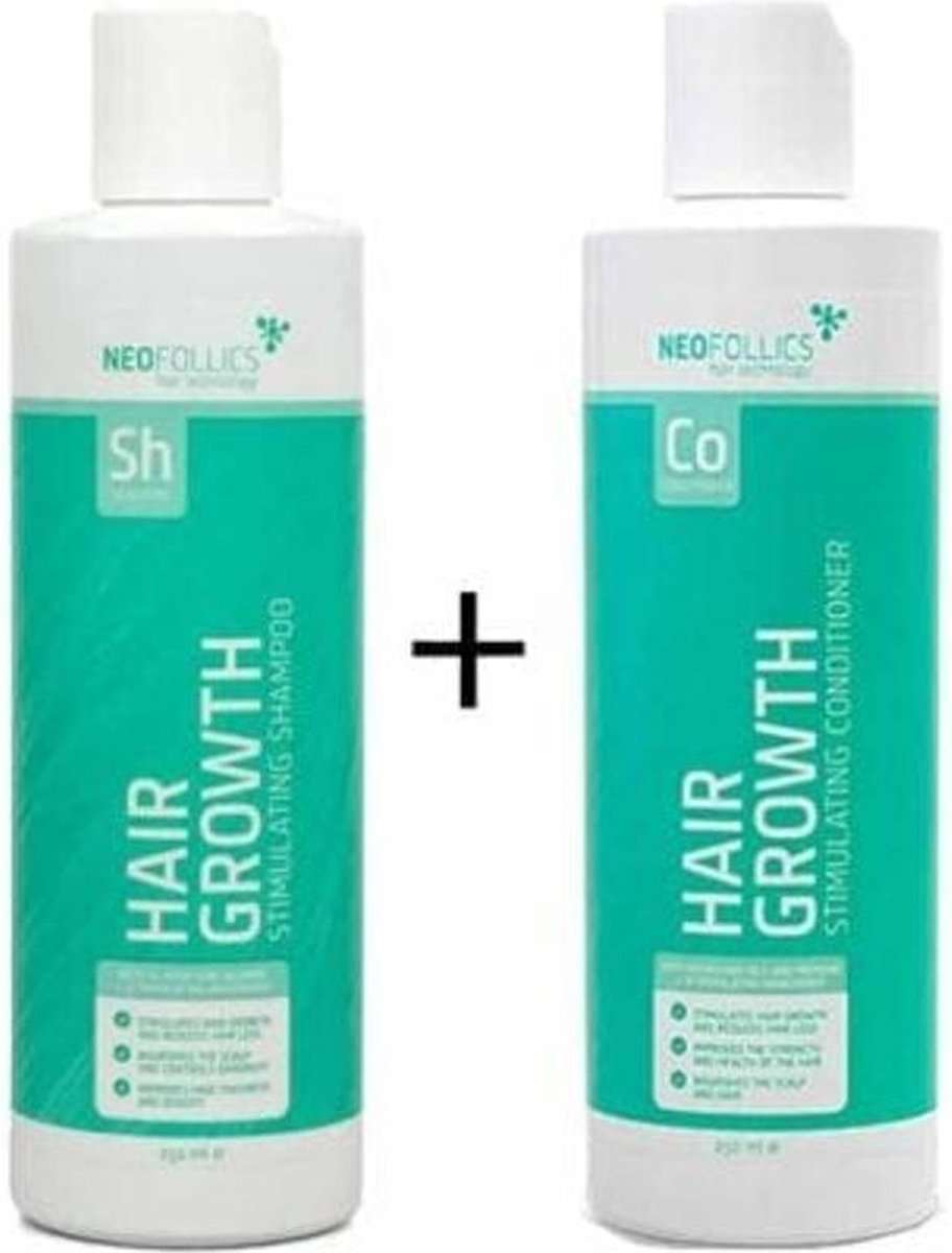 Neofollics set tegen haaruitval Shampoo 250ml & Conditioner 250ml | bol