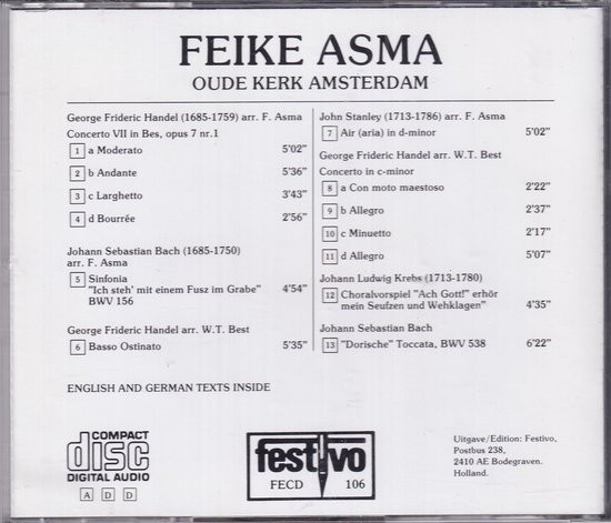 Feike Asma Oude Kerk Amsterdam - Feike Asma bespeelt het orgel van de ...