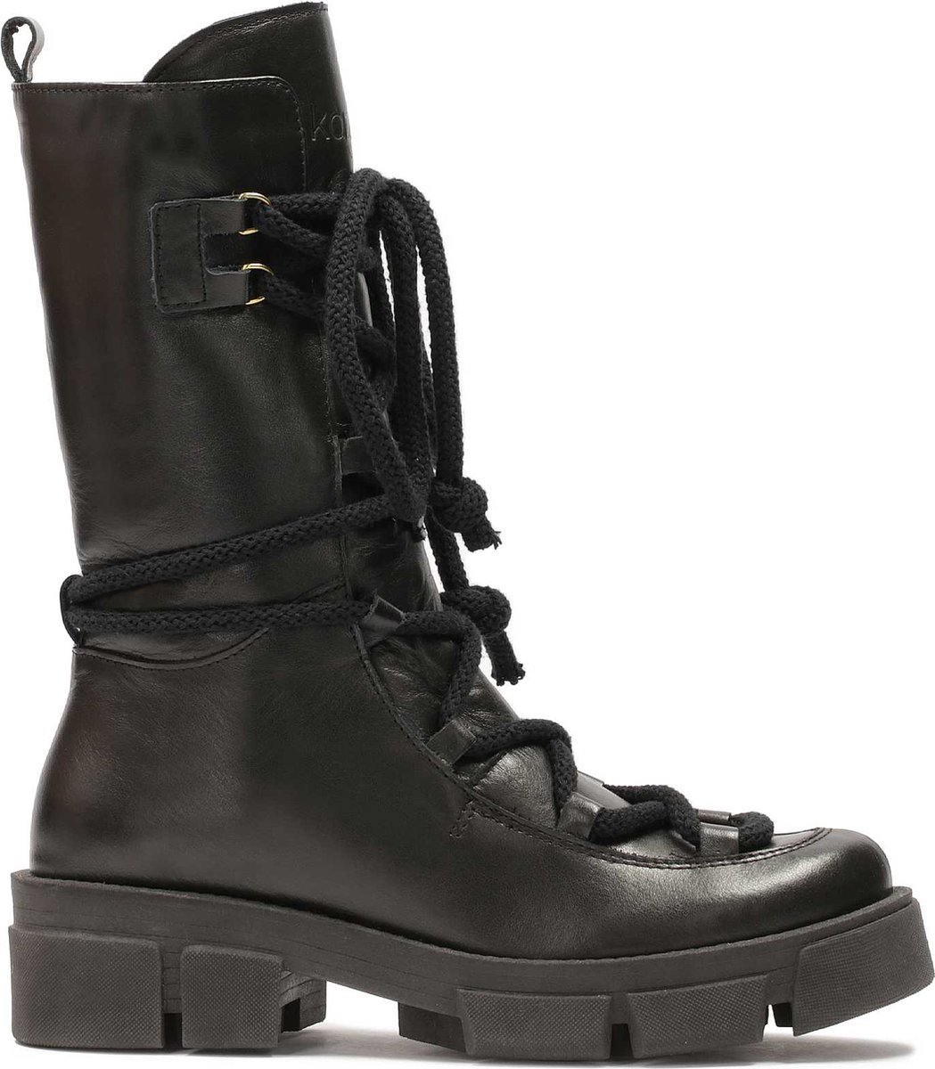 Kazar High laced leather boots - Schoenen.nl