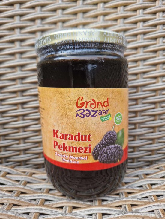 Zwarte moerbei melasse 800g/ ZONDER ADDITIEVEN / KARADUT PEKMEZI ...