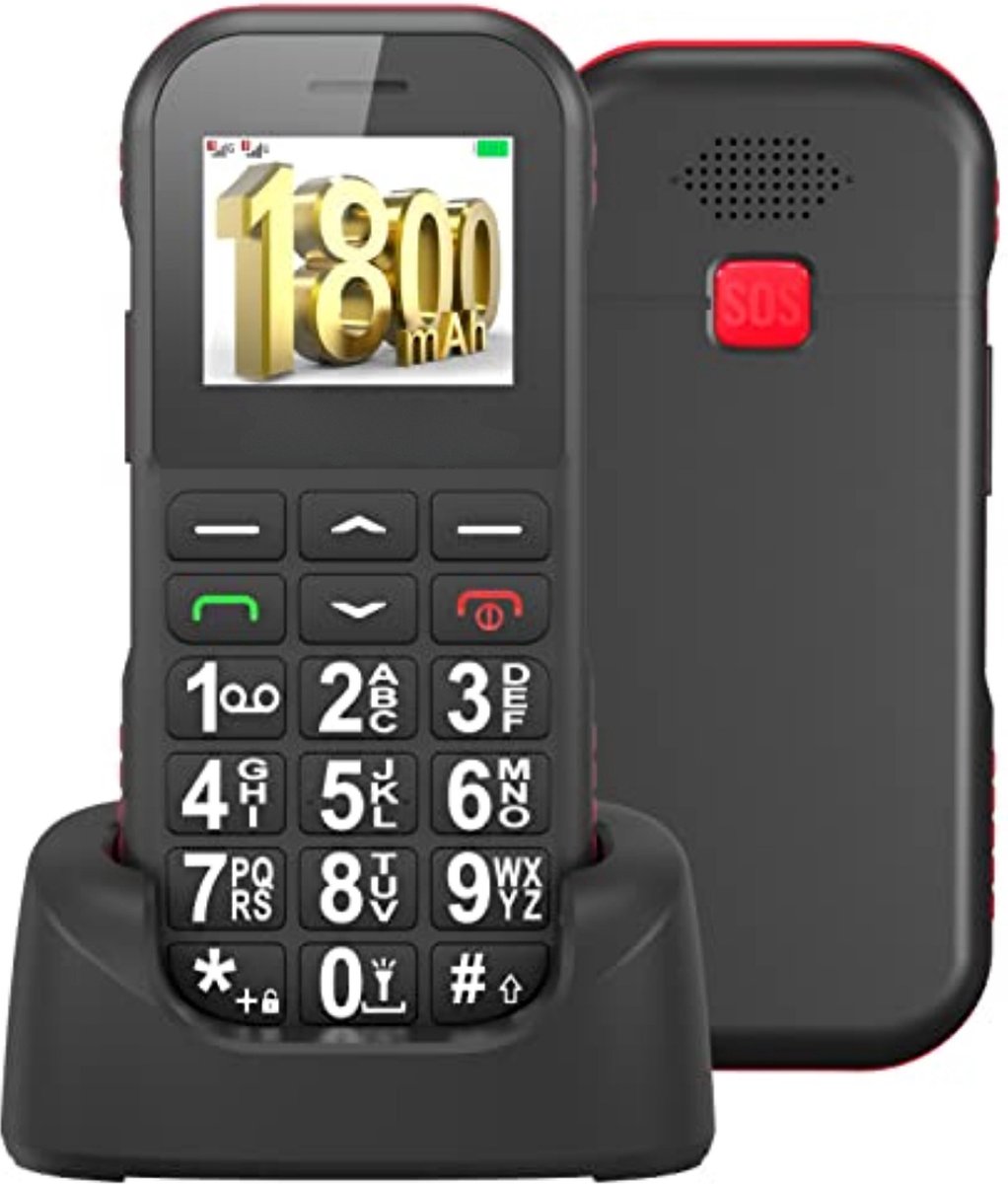 Senioren telefoon 3G Noodknop Senioren Mobiel | bol.com