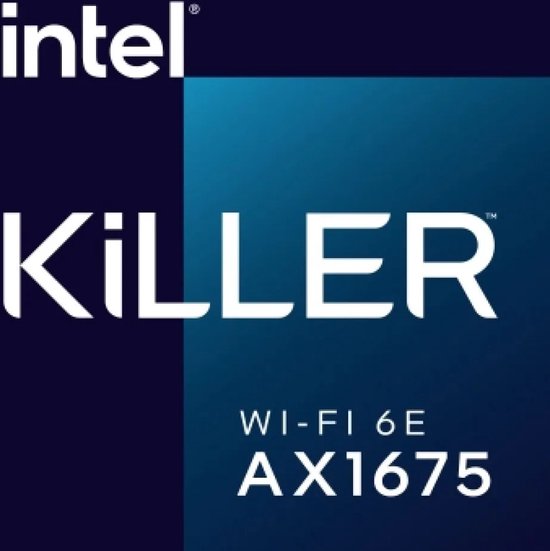 Intel Killer Wi-Fi 6E AX1675 Intern WLAN 2400 Mbit/s | bol