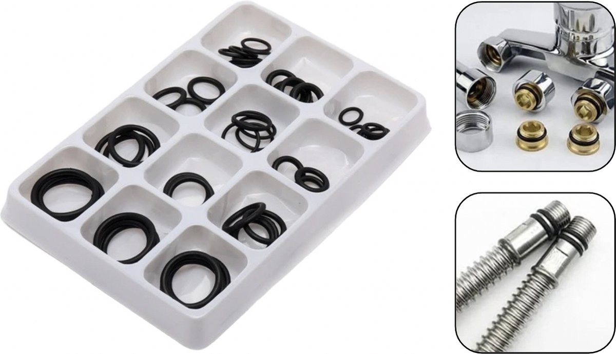PD® - O-ringen set 50 delig - O ringen rubber - Dichtingsringen ...