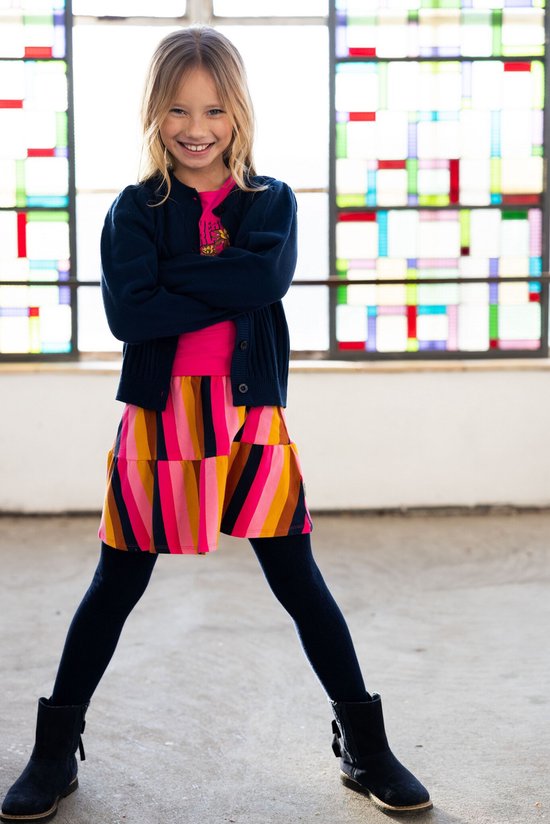 Meisjes rok roze - Odil - Original streep | bol