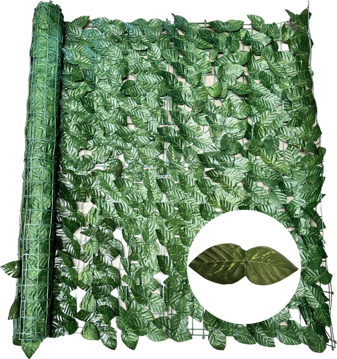 Kunsthaag Hedera/Klimop Tuinscherm op rol voor buiten - 100x300CM ...