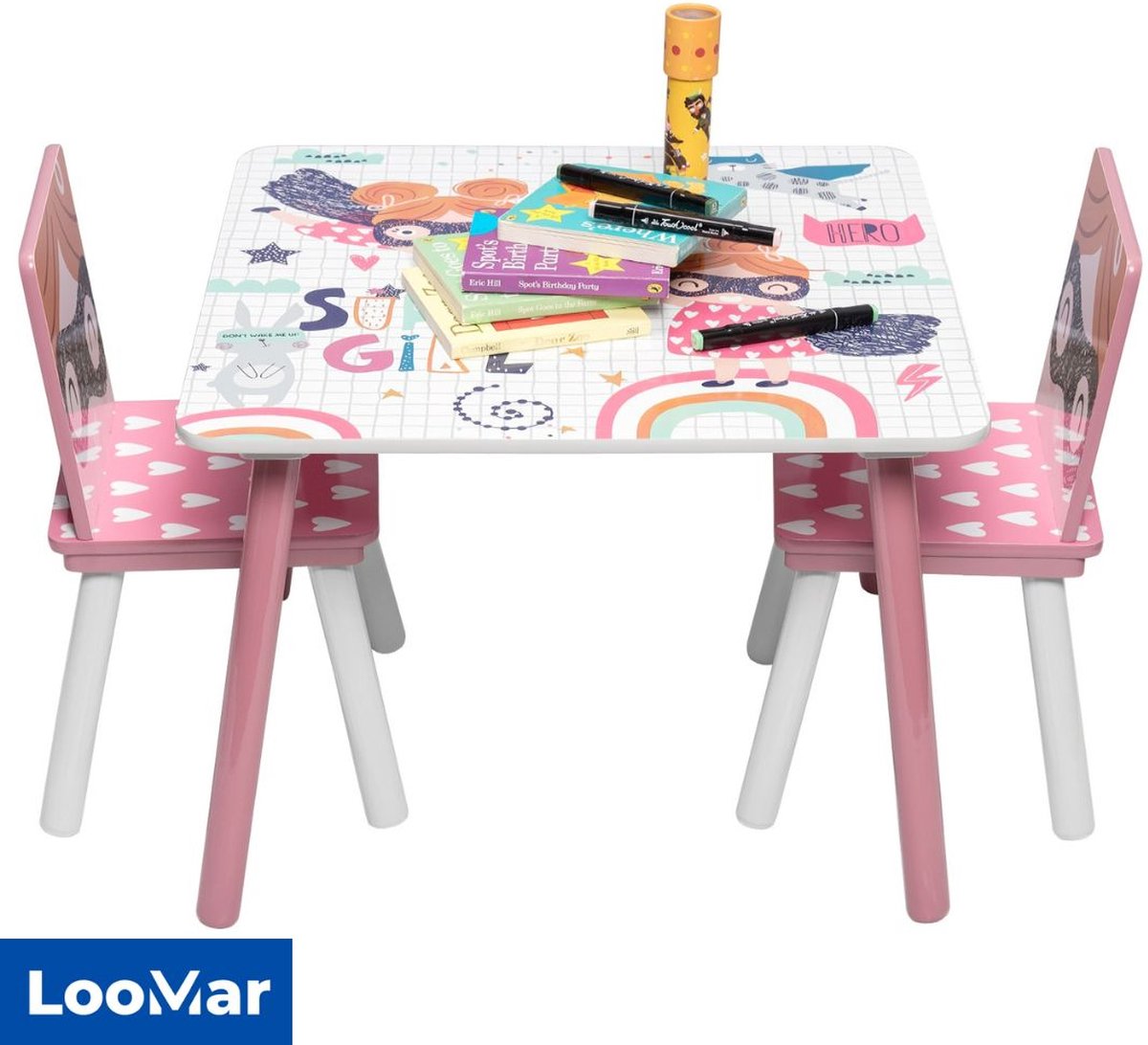 Table enfant - Bureau enfant - Table enfant avec chaises - Table et ...