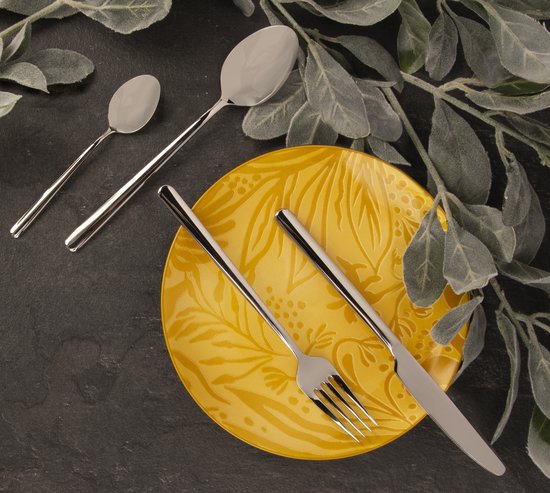 Eternum Nardo Bestekset – Bestek voor 4 personen – 16-delig – Messen ...