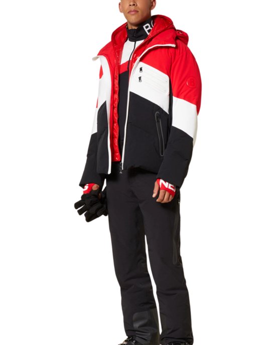 Bogner Heren Amon-D Ski Jacket Fast Red | bol