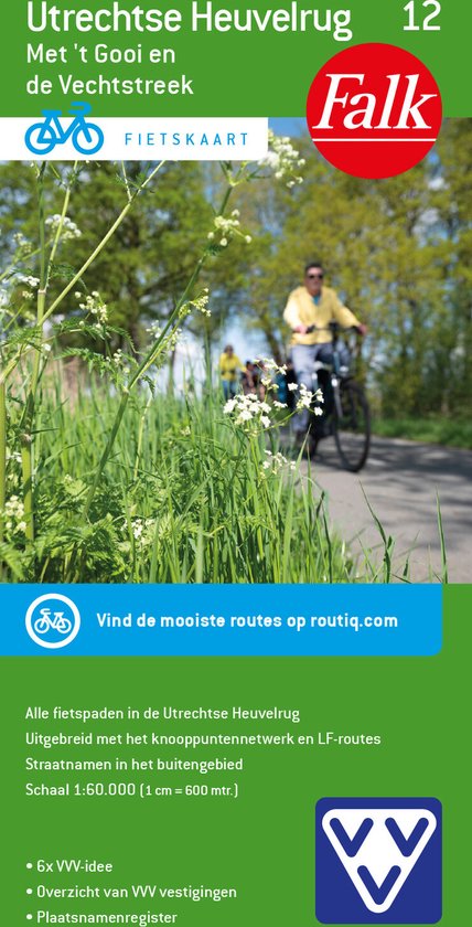 Fietskaart- Utrechtse Heuvelrug | 9789028704961 | Boeken | bol