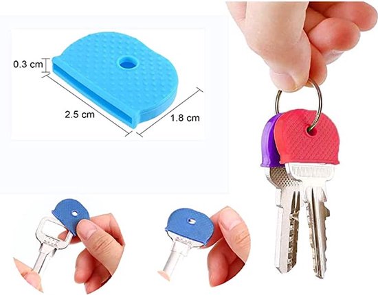 CHPN - Sleutelringen - Sleutel labels - Sleutels uit elkaar houden ...