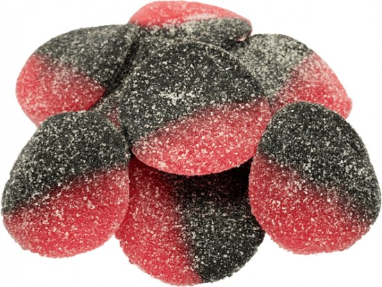 Drop en framboossmaak snoep 1 kilo veggie snoep | bol.com
