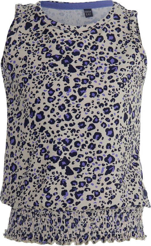 Quapi meisjes top Finda Sand Leopard aop | bol