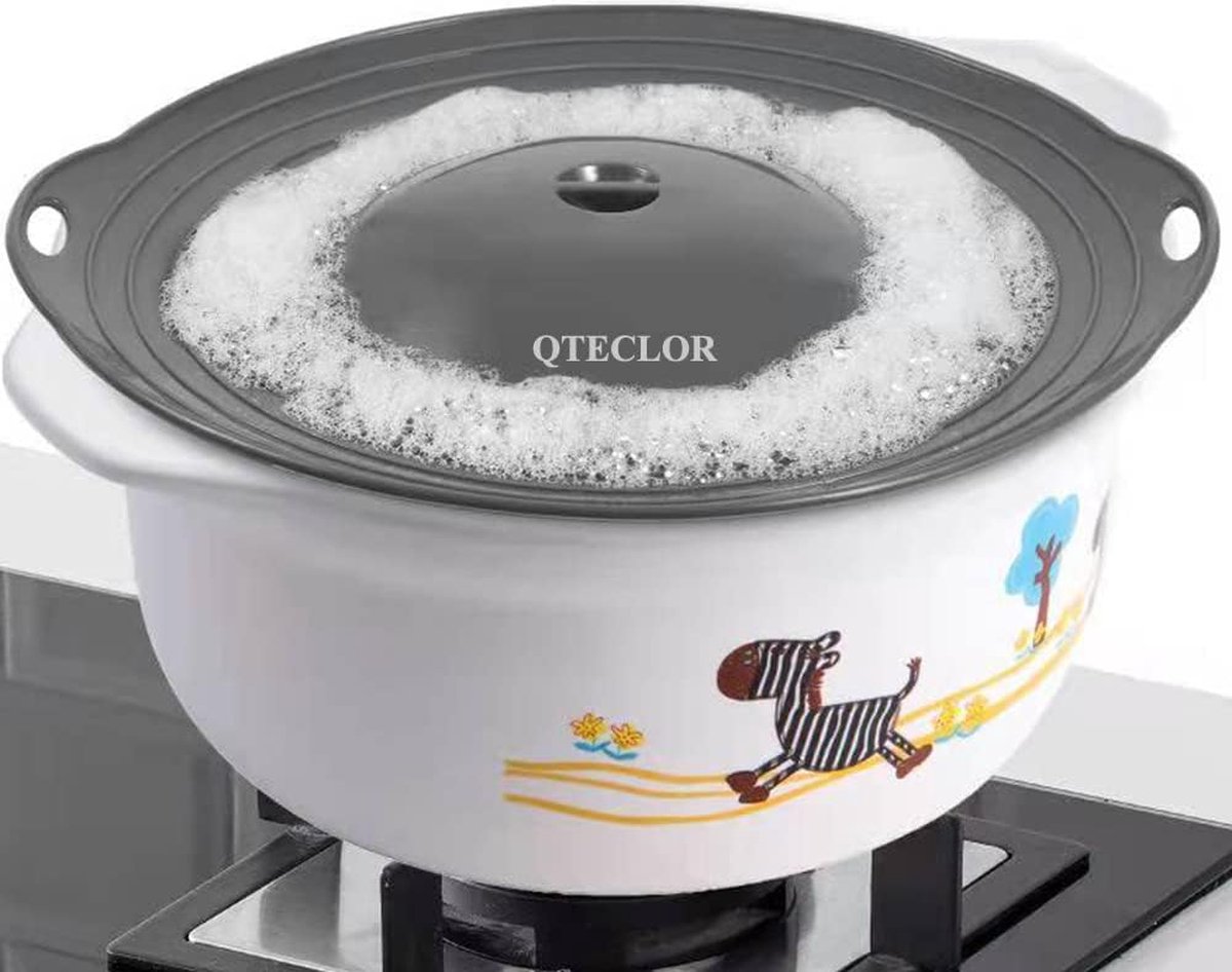 Potdeksels Spill Stopper Deksels - Dikkere siliconen morsstop, FDA Food ...