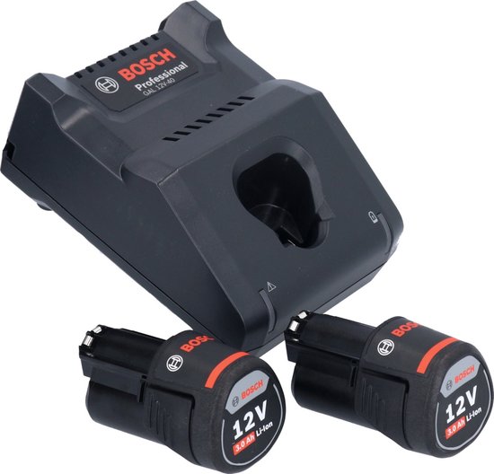 Bosch GSS 12V-13 Professionele accu vlakschuurmachine 12 V + 2x accu 3. ...