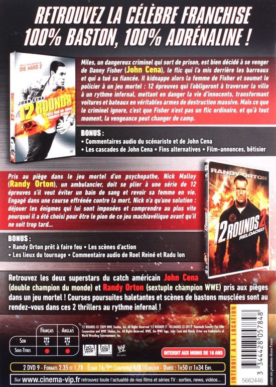 12 Rounds [2DVD] (Dvd), Ashley Scott | Dvd's | bol