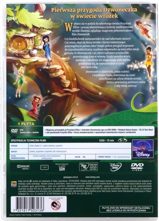 TinkerBell [DVD] (Dvd), Mae Whitman | Dvd's | bol