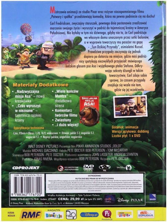 Up [DVD] (Dvd), John Ratzenberger | Dvd's | bol