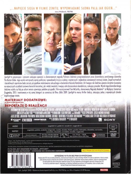 Spotlight [DVD] (Dvd), Mark Ruffalo | Dvd's | bol