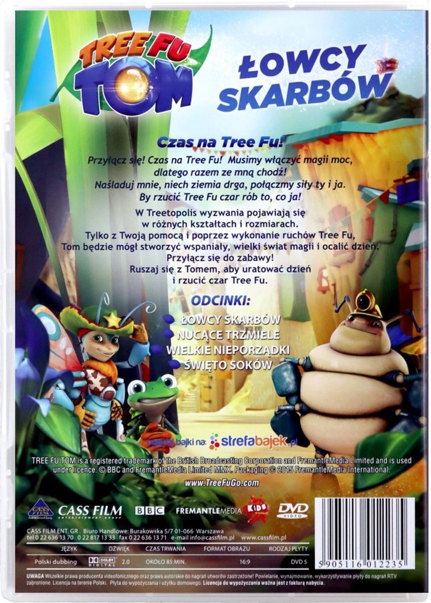 Tree Fu Tom [DVD] (Dvd), Luisa Guerreiro | Dvd's | bol