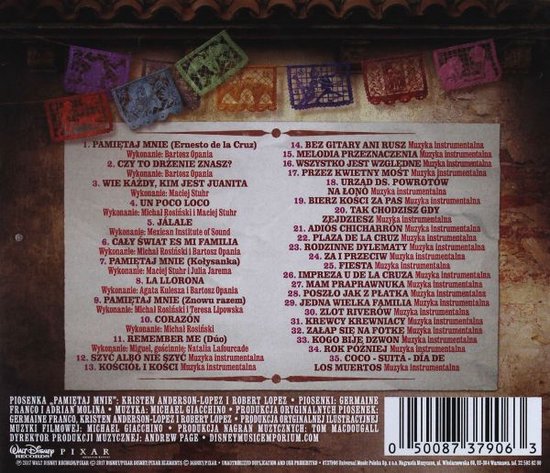 Coco soundtrack (PL) [CD], Instrumental | Muziek | bol